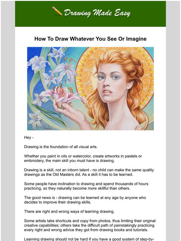 Drawing Made Easy: How To Draw Whatever You See Or Imagine | Milled