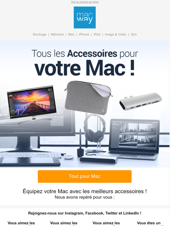 MacWay: Tous les accessoires pour votre Mac ! | Milled