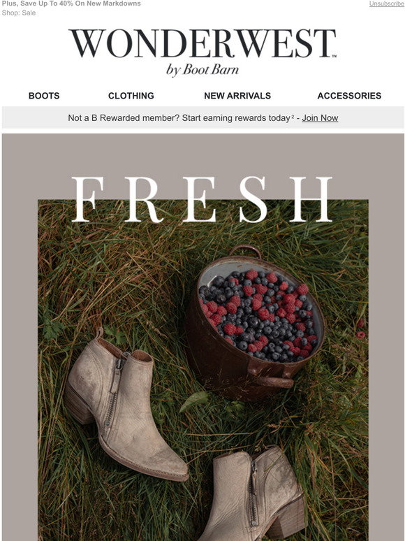 Boot Barn: New Booties & Mules | Milled