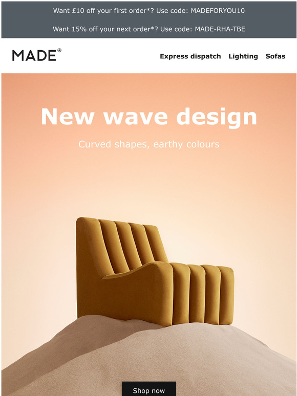 Made: Just landed: new wave design | Milled
