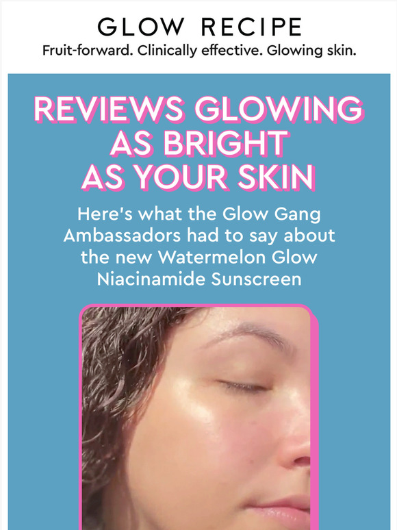 Glow Recipe Email Newsletters: Shop Sales, Discounts, and Coupon Codes