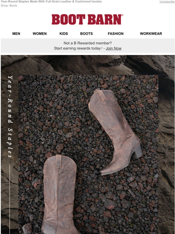 BootBarn.com: Everyday Boots | Milled