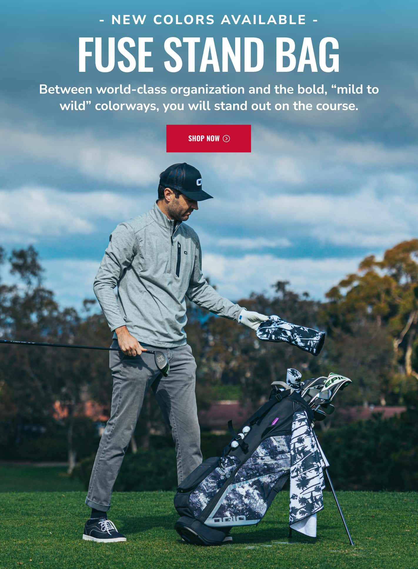 OGIO: FUSE Stand Bag | New Colors Available | Milled