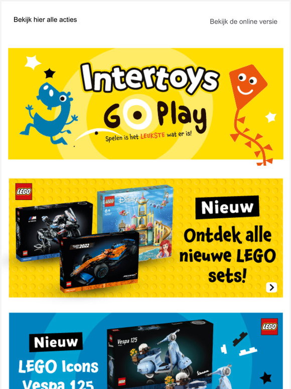 Intertoys: Ontdek alle nieuwe LEGO sets bij Intertoys! | Wat is jouw ...