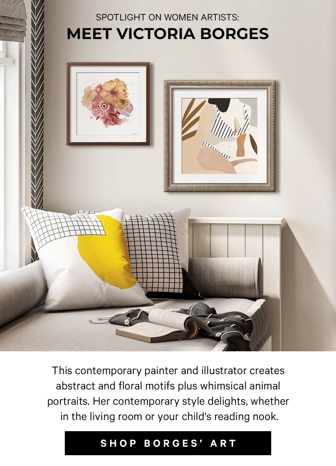 Art.com: Get to know contemporary artist Victoria Borges. | Milled