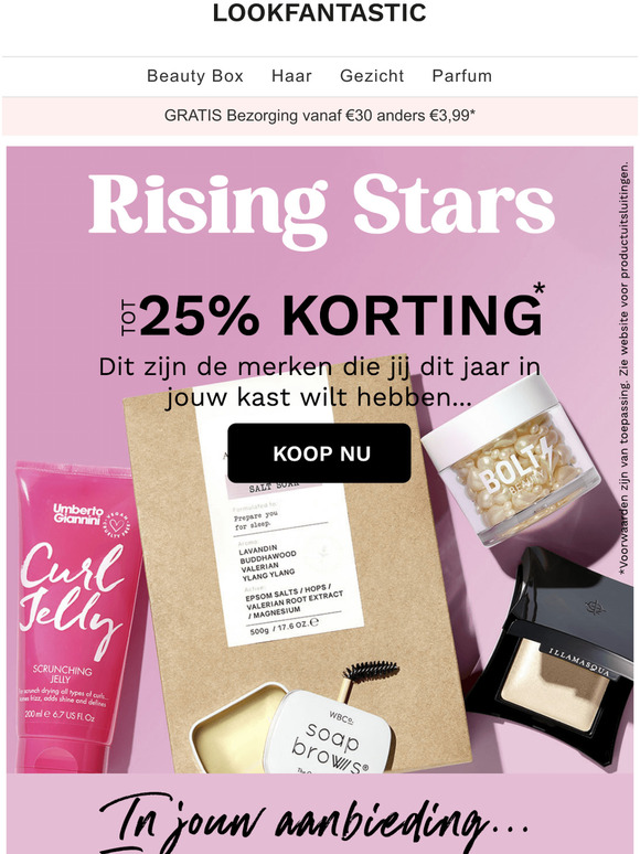 Lookfantastic: Rising Stars: deze merken mogen jouw absoluut niet ...