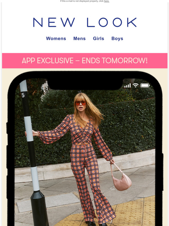New Look Email Newsletters: Shop Sales, Discounts, and Coupon Codes