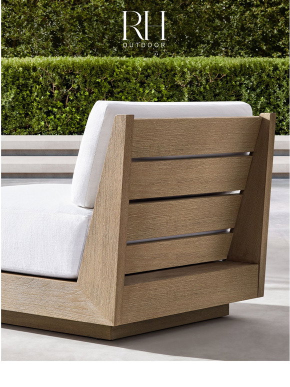 Restoration Hardware: Modern Minimalism. Explore Our Modular Outdoor ...