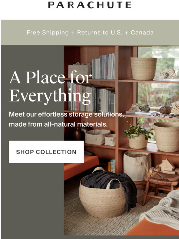 Parachute: New Handmade Baskets | Milled