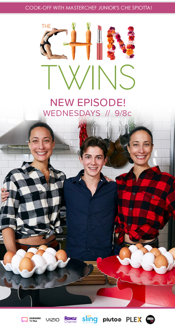 The Design Network: Chin Twins Cook-Off with MasterChef Junior's Che ...