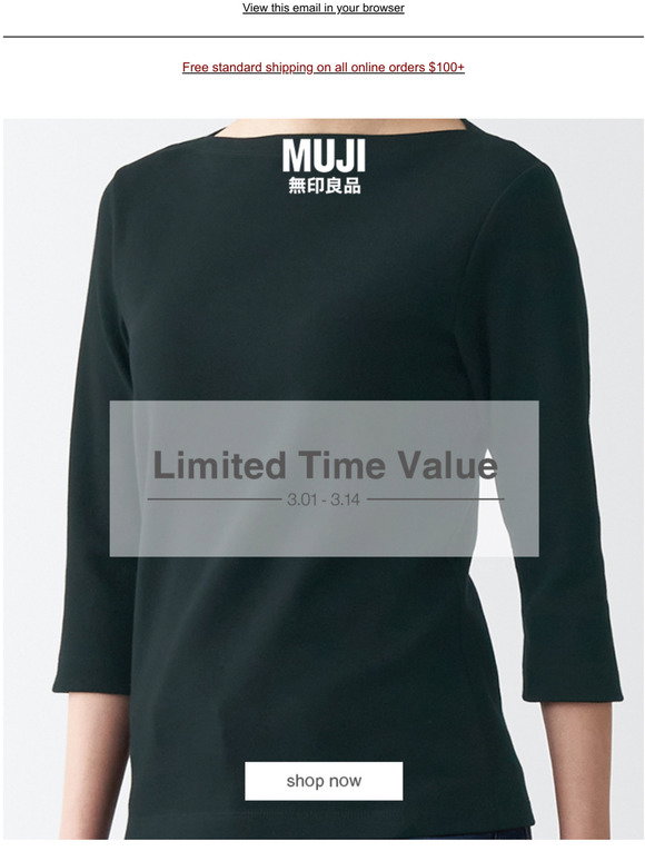 MUJI: Spring styles are in full bloom | Milled