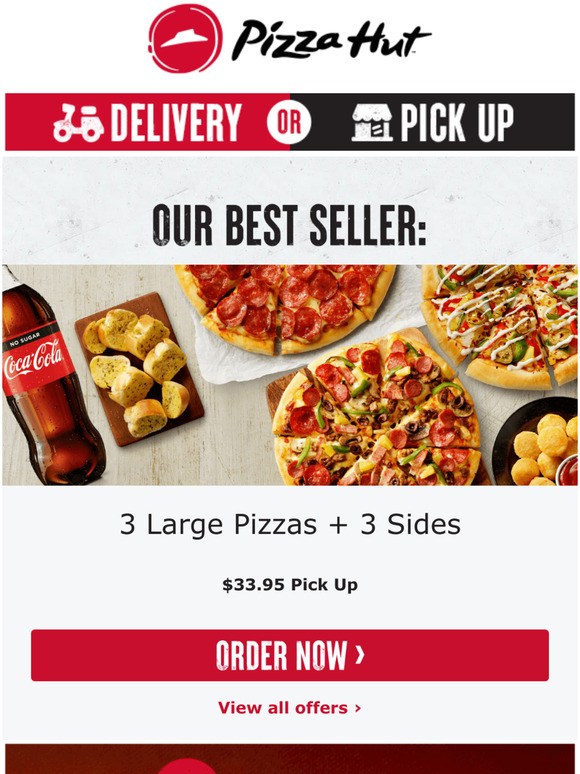 ピザハットオンライン: Not sure what you want? Find it with Pizza Hut Deals! | Milled
