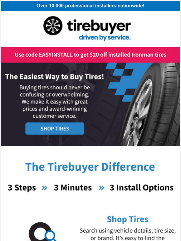 TireBuyer: The Tirebuyer Difference | Milled
