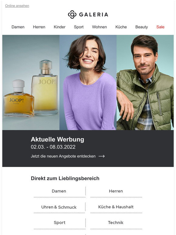 Galeria: Die neue Werbung ist da! | Milled
