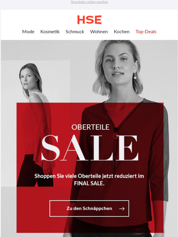 HSE24: Oberteile im Final Sale + Happy Hour | Milled