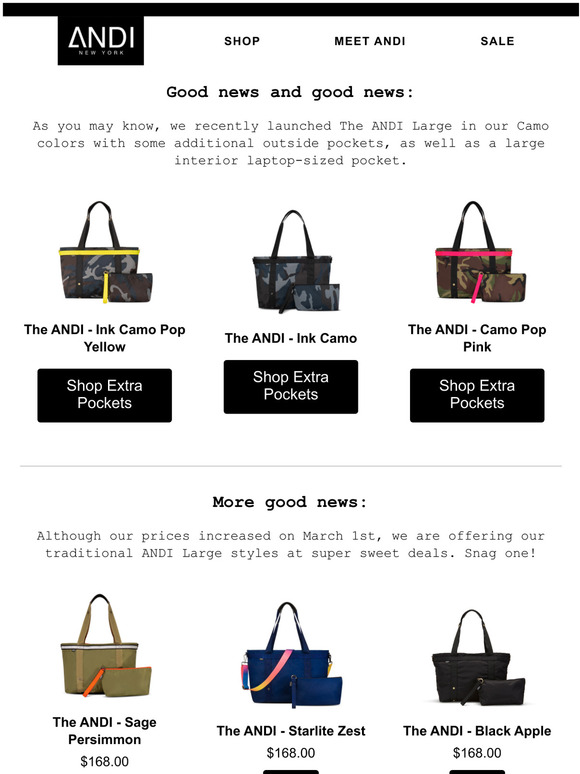 ANDI: Update on The ANDI Large | Milled