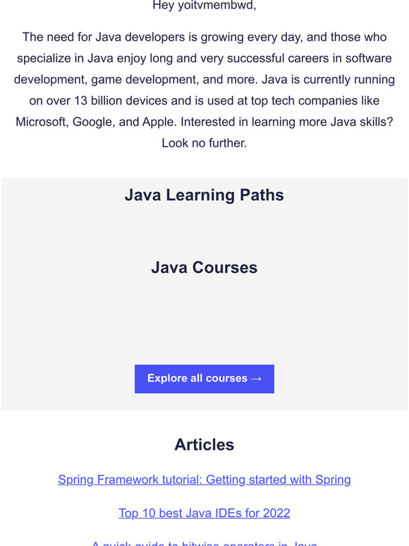 Educative (US): Learn & Level-Up in Java | Milled