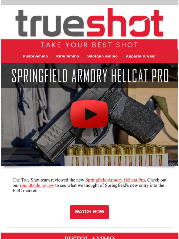 True Shot Gun Club: True Shot reviews the new Hellcat Pro | Milled