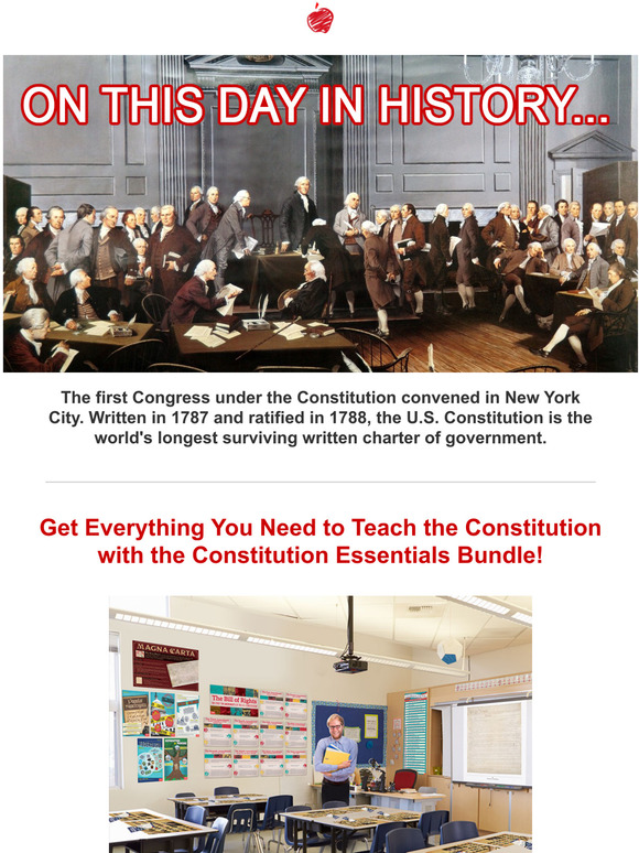 Teacher's Discovery: Everything You Need to Teach the Constitution in ...