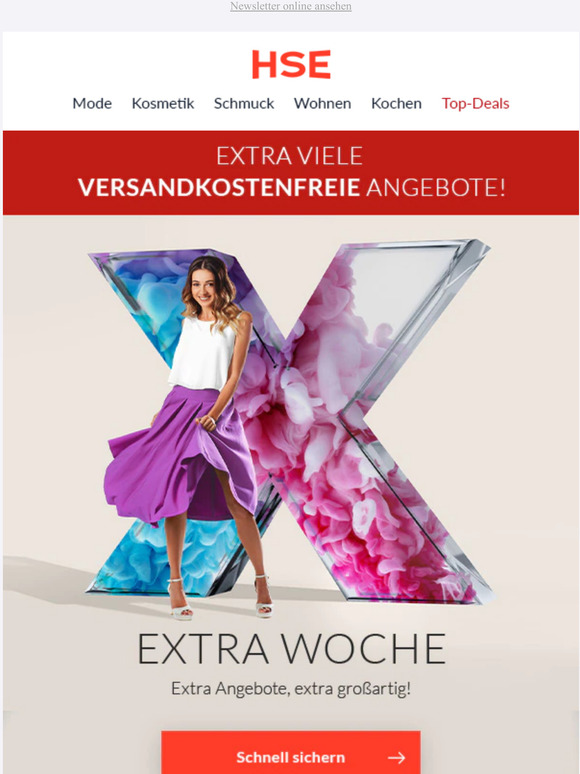 HSE24: Extra Woche: Dankeschn Angebote & mehr fr Sie | Milled