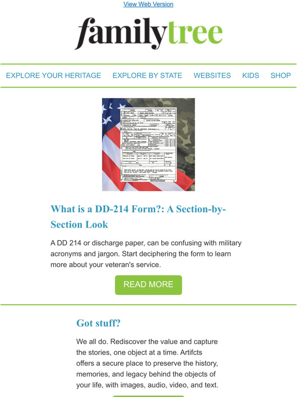 Family Tree Magazine: What is a DD-214 Form?: A Section-by-Section Look ...