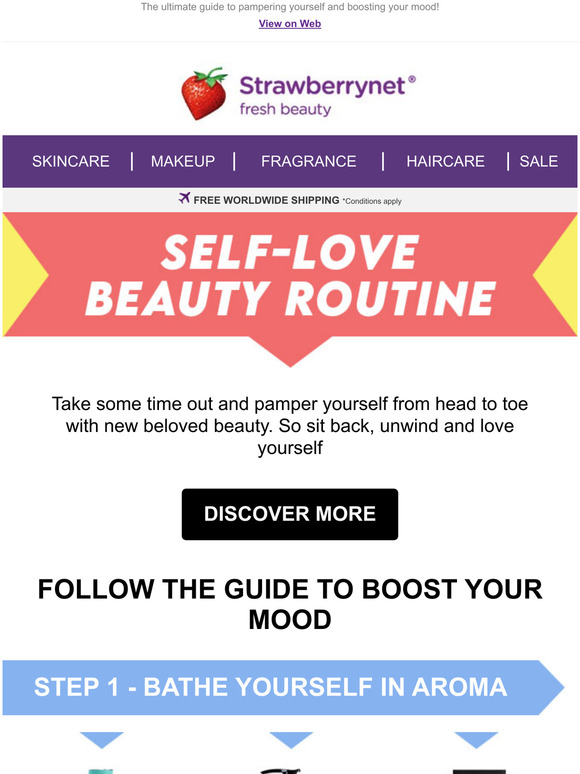 Strawberrynet: Self-Love Routine for You | Milled