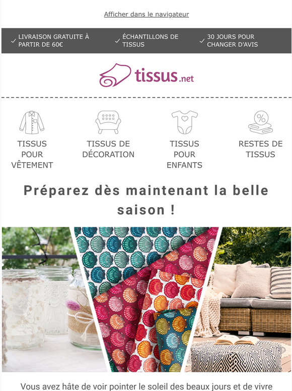 Tissus: Dcouvrez nos plus beaux tissus d'extrieur | Milled