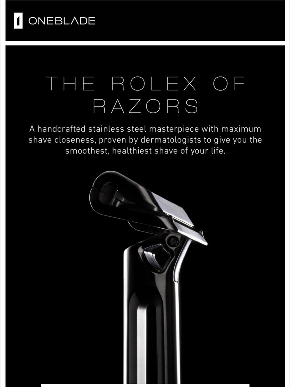 OneBlade: "The Rolex Of Razors" | Milled