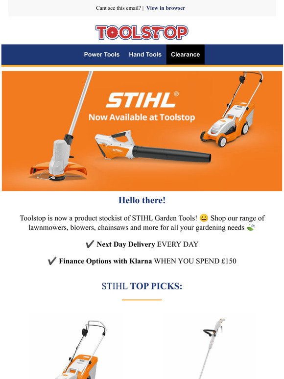 Toolstop: STIHL - Now Available At Toolstop! | Milled