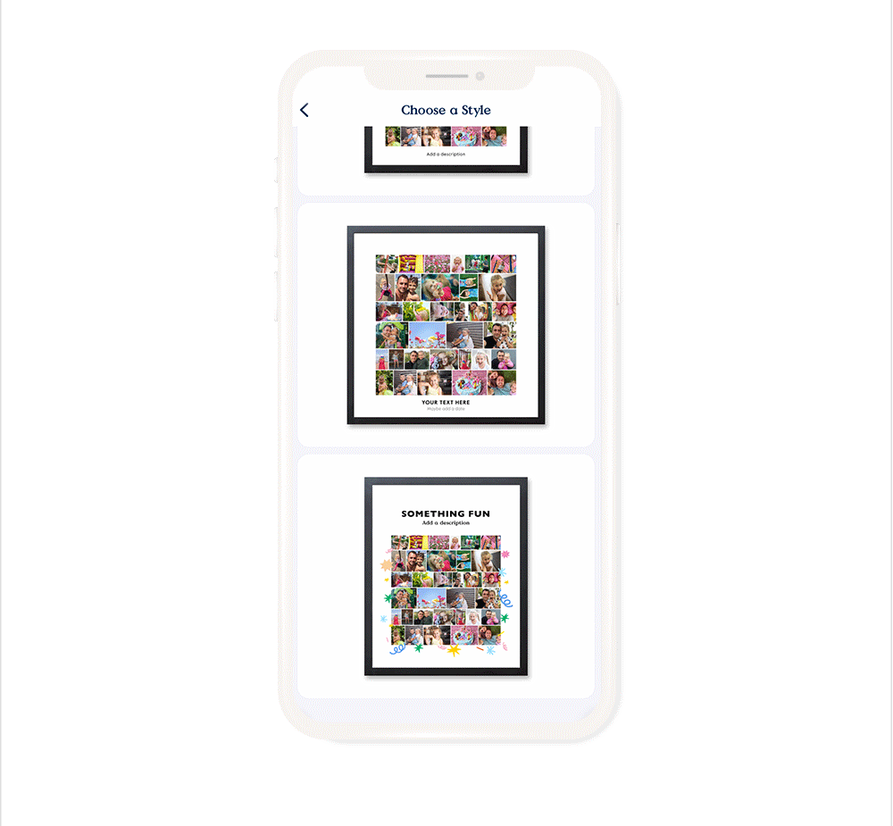 Keepsake Frames: New! Collage captions | Milled