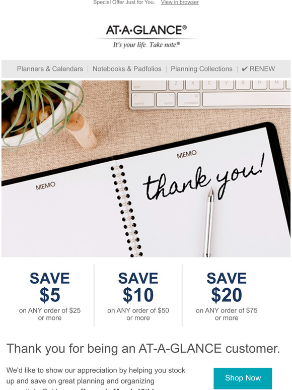 AT-A-GLANCE: Three Ways to Save as a Preferred Customer! | Milled