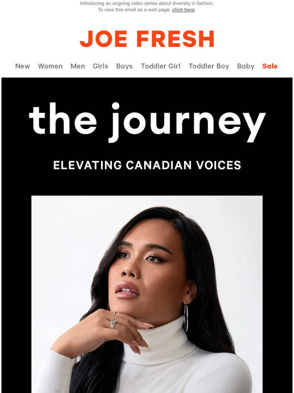 Joe Fresh: Watch Now: The Journey | Milled