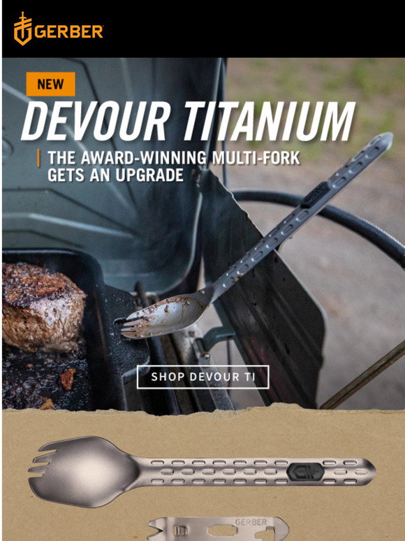 Gerber Gear: Introducing the Devour Titanium. | Milled