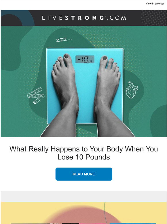 Livestrong: What Really Happens to Your Body When You Lose 10 Pounds ...