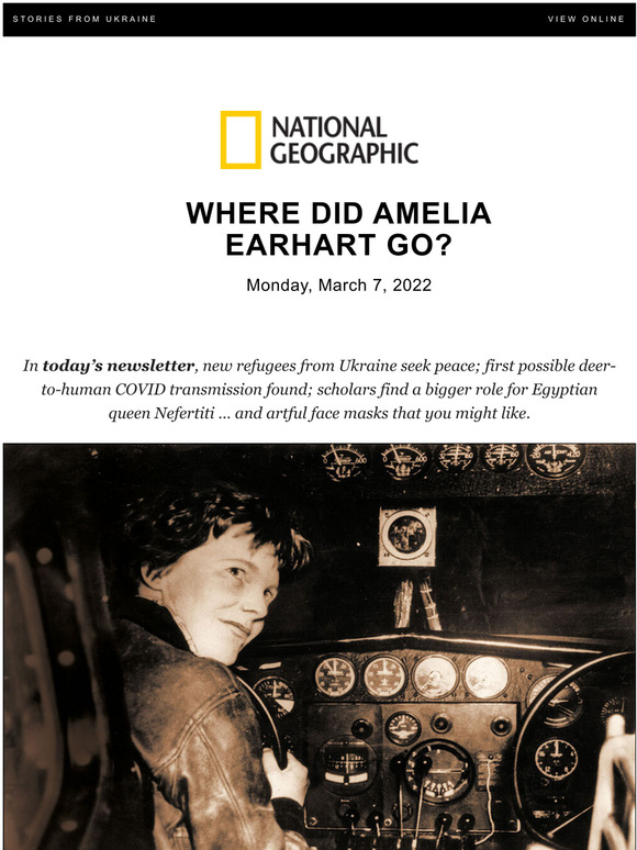 National Geographic: The mystery of Amelia Earharts disappearance ...