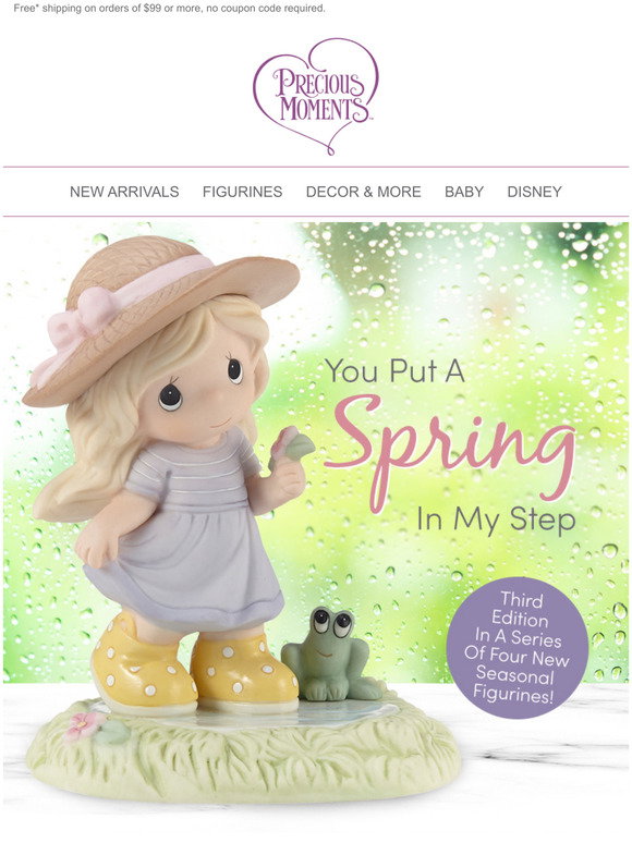Precious Moments: Don't Let The Weather Get You Down?! Our NEW Spring ...