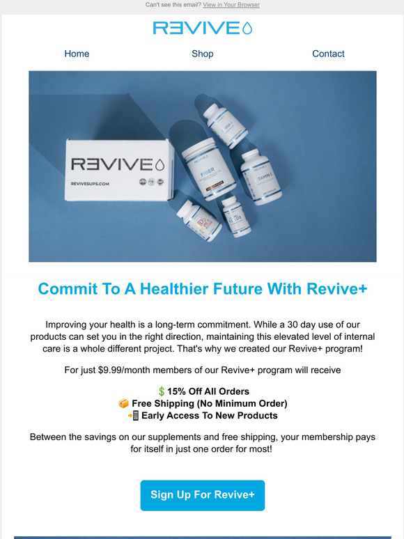 Revive Supplements: Have You Signed Up For Revive+ Yet? | Milled