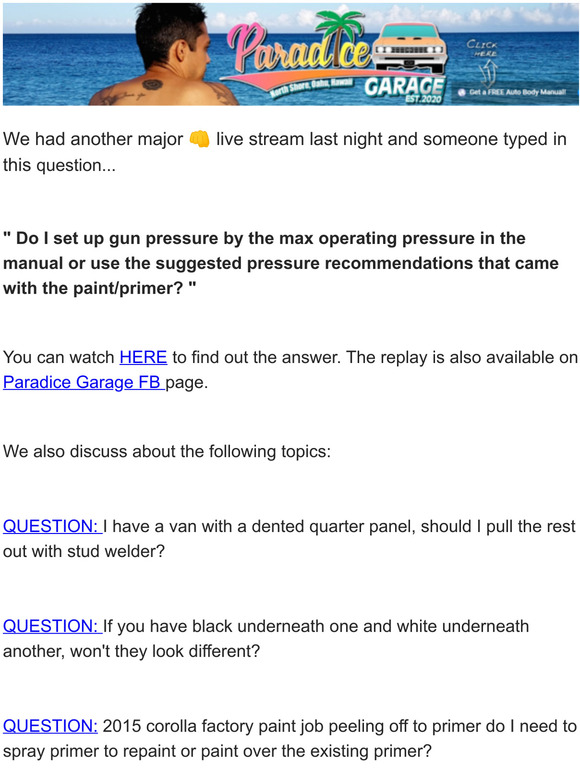 Learn Auto Body and Paint: How to set up your paint gun, peeling paint ...