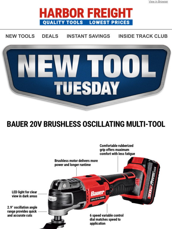 Harbor Freight: NEW PRODUCT ALERT | Milled