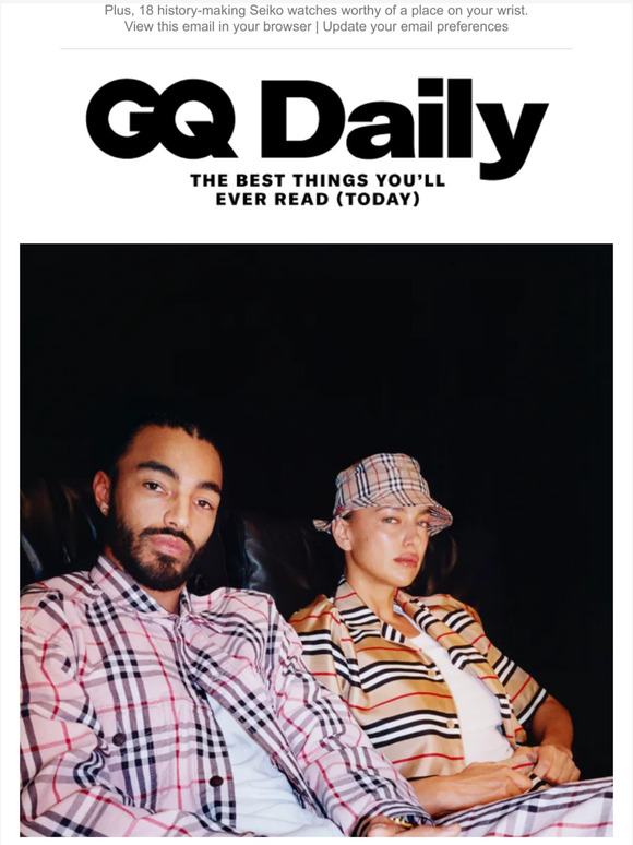 GQ magazine: A First Look at Supreme x Burberry's High-Octane Collab ...