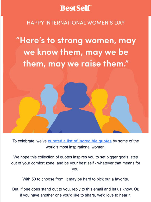 BestSelf: 50 inspirational quotes from super strong women | Milled