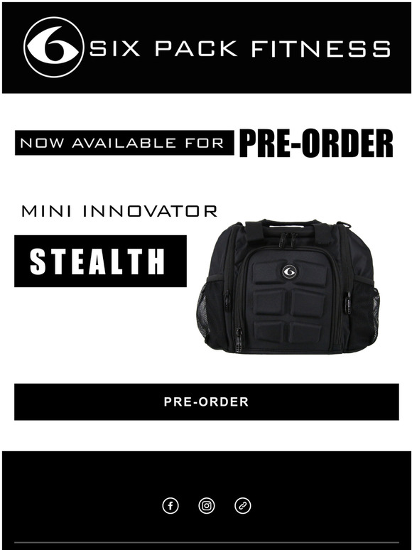 sixpackbags: Stealth Mini Innovator | Now Available for Pre-Order! | Milled
