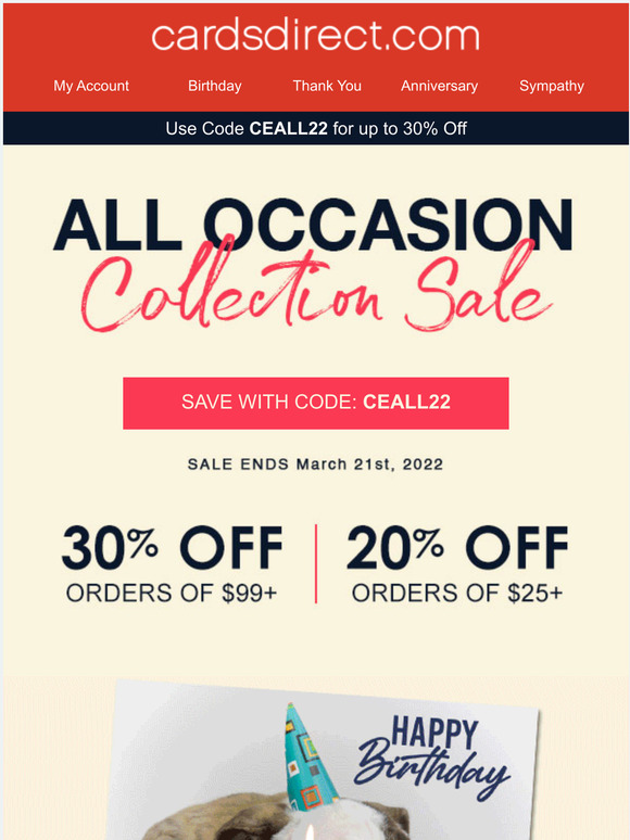 CardsDirect: Announcing: NEW All-Occasion Card Collection for 2022 ...