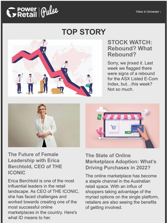Power Retail: ASX E-Com Index Takes a Hit | THE ICONIC CEO Spills on ...