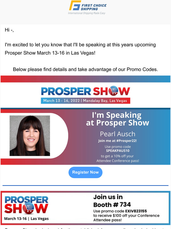 Teikametrics: Prosper Show / After Party 2022 - Discount Code | Milled