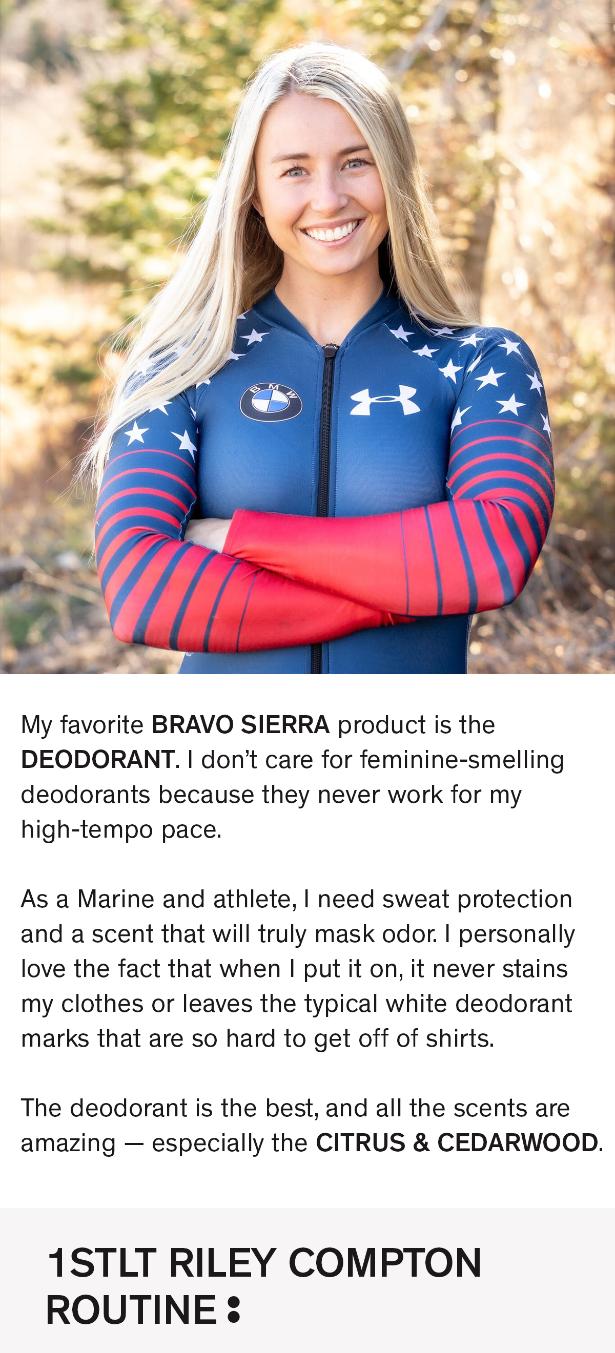 Bravo Sierra: MEET 1STLT RILEY COMPTON | Milled