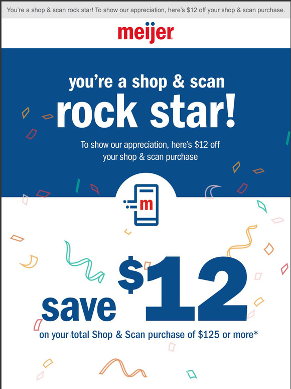 Meijer: Save $12 on Your Shop & Scan Purchase | Milled