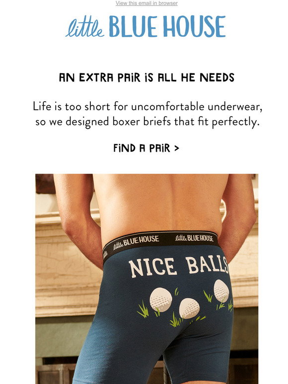 Little Blue House: Cheer up his underwear drawer with our boxer briefs ...