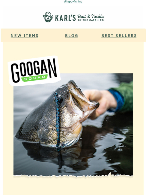 Mystery Tackle Box: New from Googan Baits: The Blazin' Worm | Milled