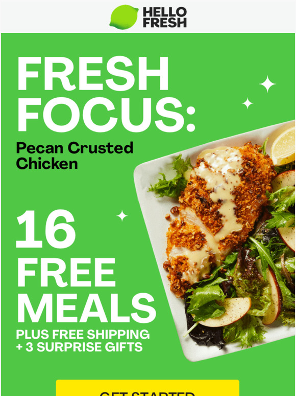 HelloFresh: 16 FREE MEALS | Bright & Blissful Bites Inside | Milled